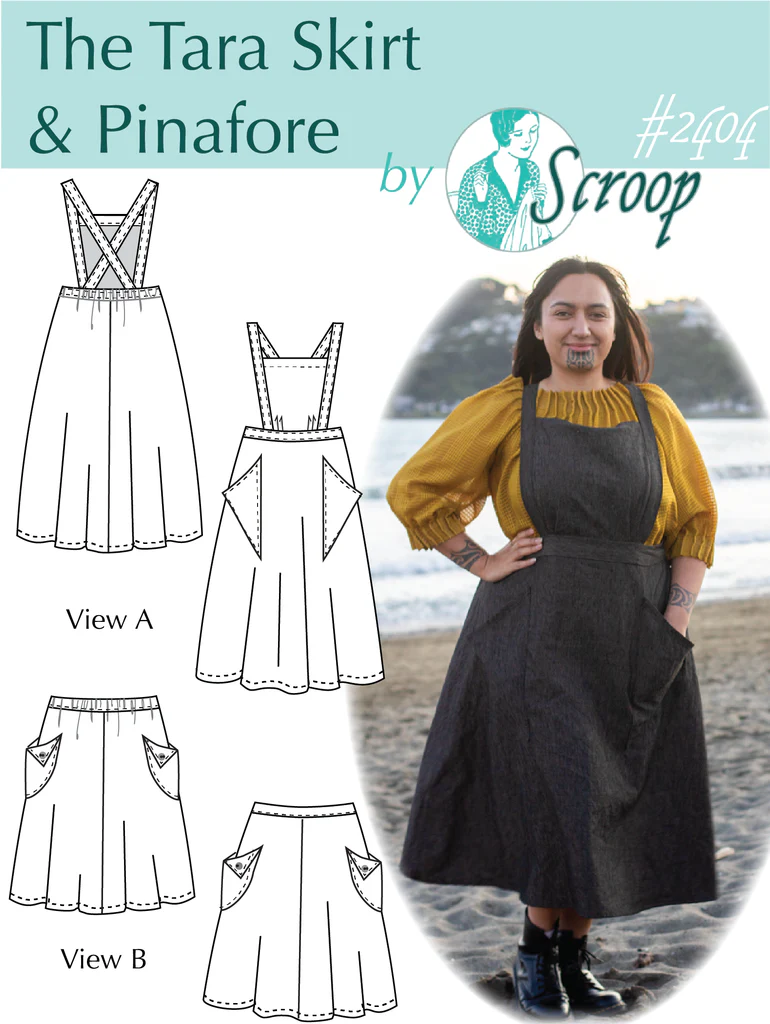 The Tara Skirt & Pinafore by Scroop | Threadloop