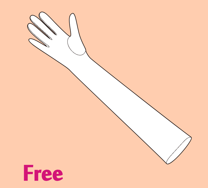 Long glove by DRCOS | Threadloop