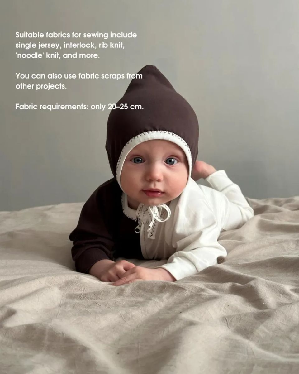 Baby (and adult) Bonnet by Your Tailor Patterns | Threadloop