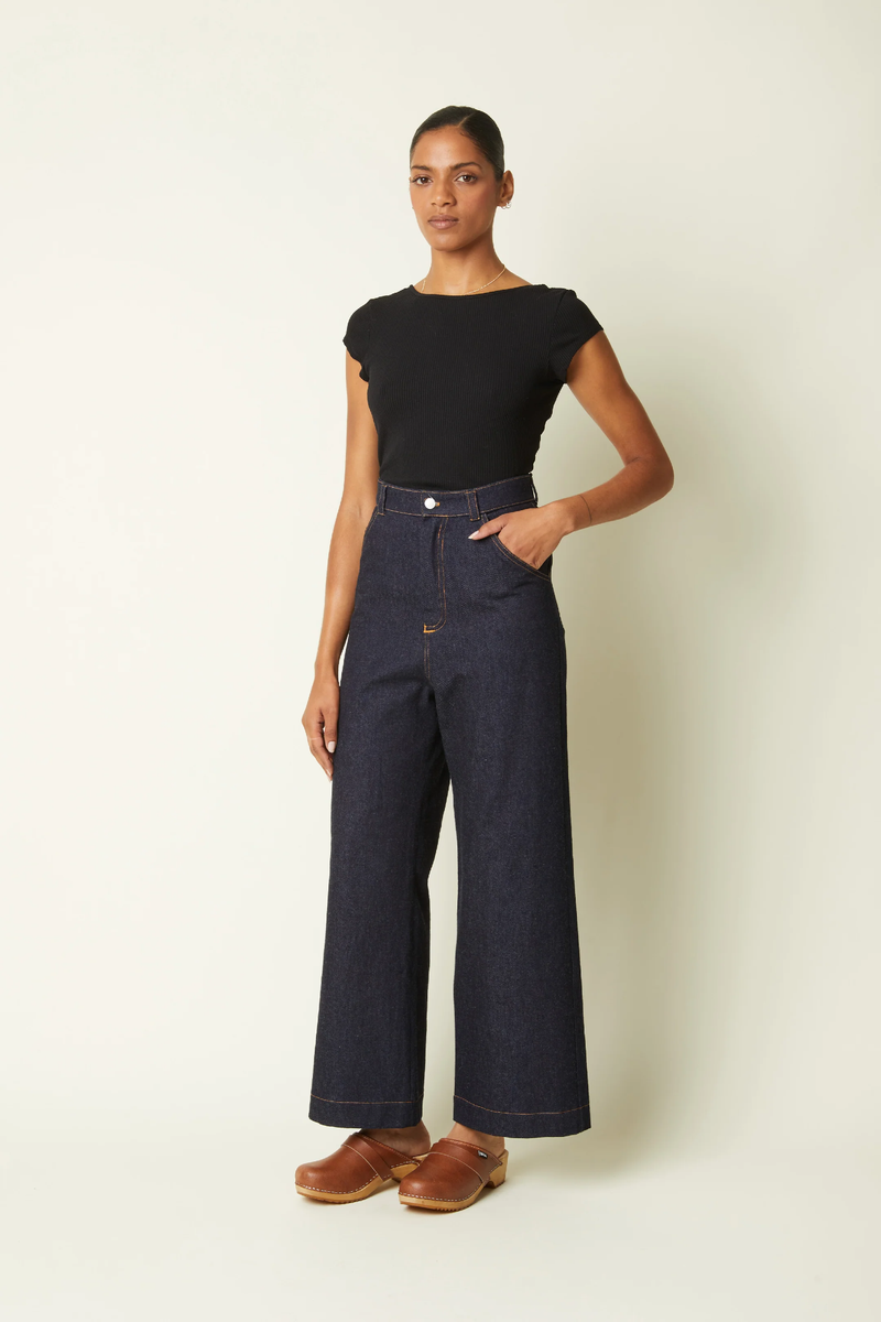 Le Jean Wide Leg by Atelier Brunette | Threadloop