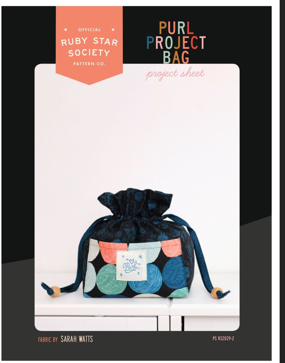 Purl Project Bag by Ruby Star Society | Threadloop
