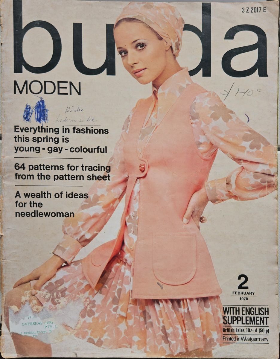8542 | Burda Moden 02/70 by Burda | Threadloop