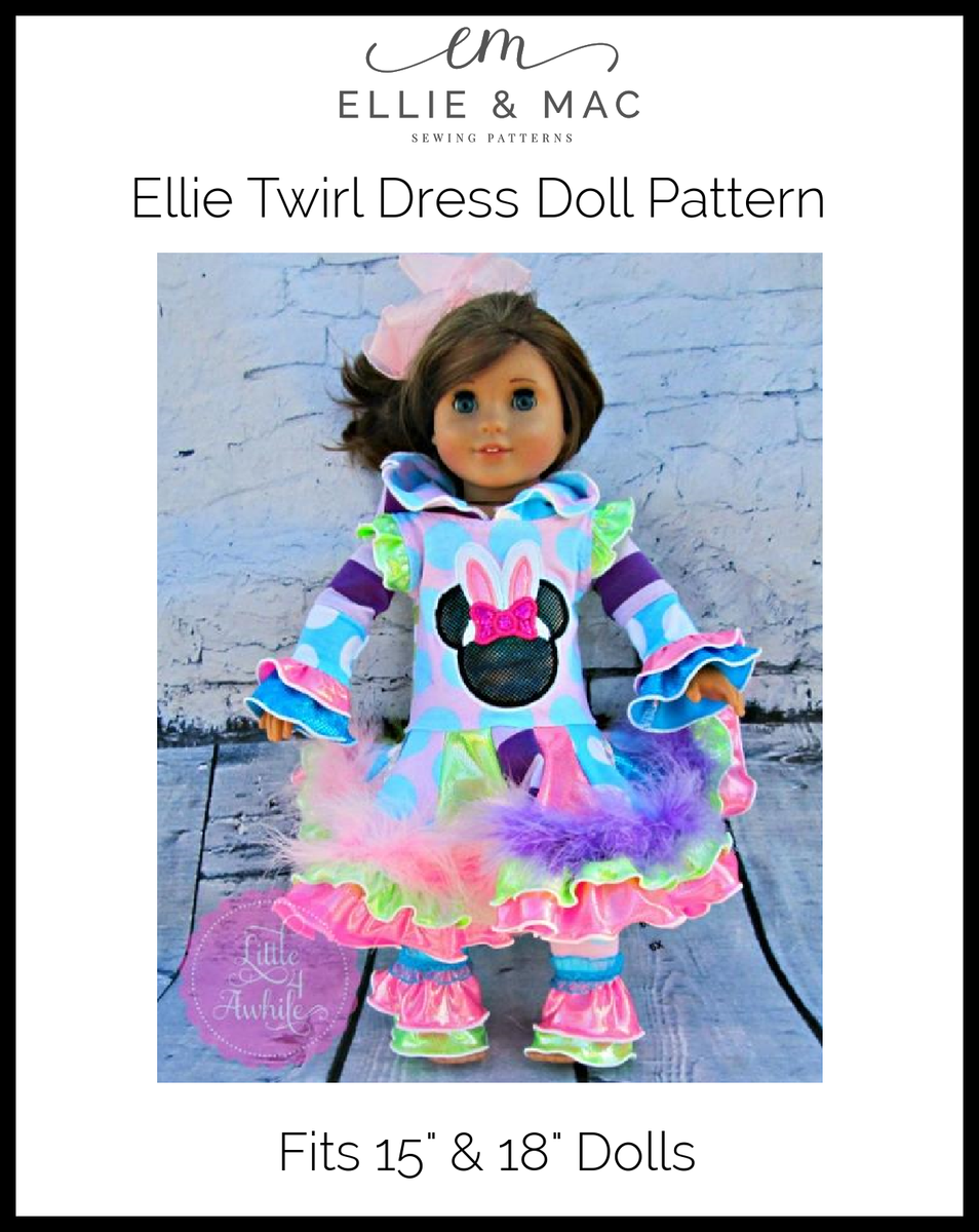 Ellie Twirl Dress (Doll) by Ellie and Mac | Threadloop